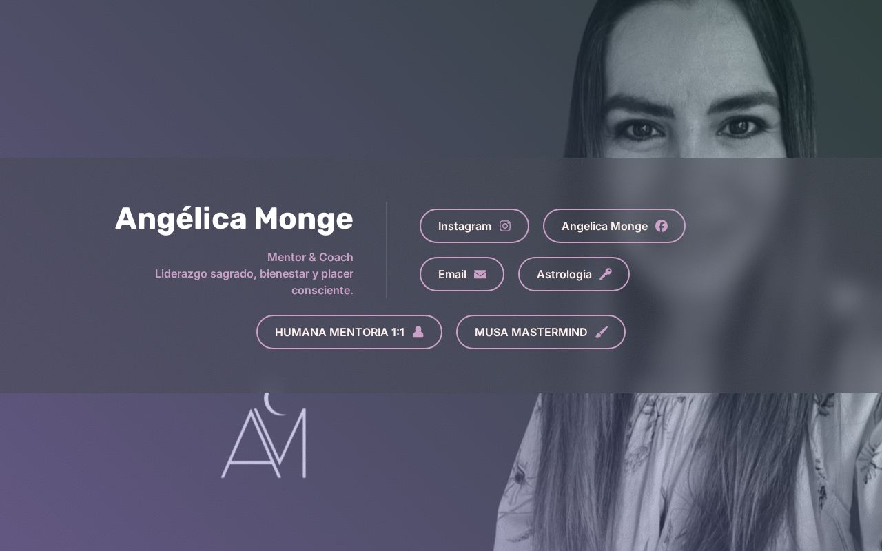 Angélica Monge | Astrología y Espiritualidad